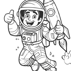Adventure Jobs Coloring Pages for Kids Ages 6-8 | 5 Exciting Careers ...