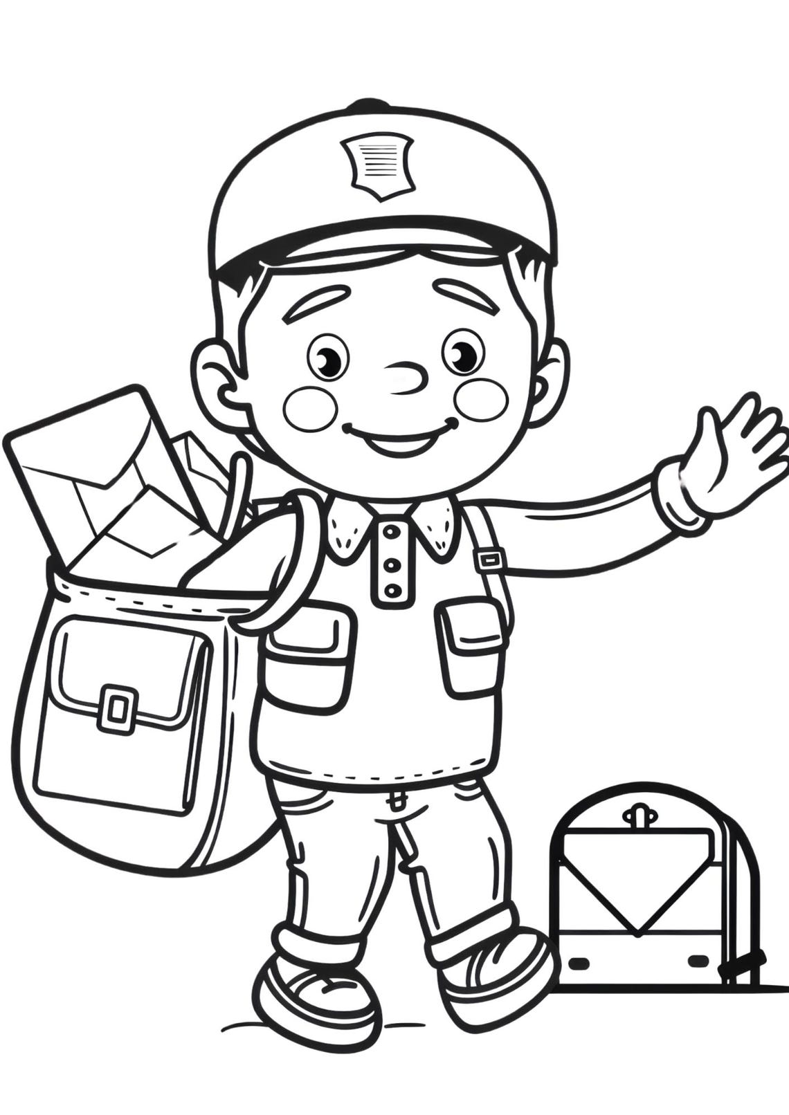 Adventure Jobs Coloring Pages for Kids Ages 6-8 | 5 Exciting Careers ...