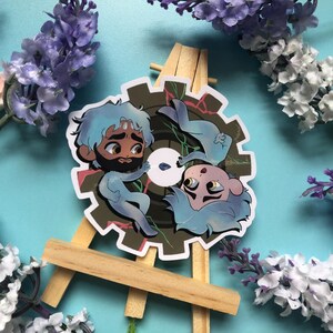 Arcane Inspired Jayce and Viktor Stickers | League of Legends Jayvik ...