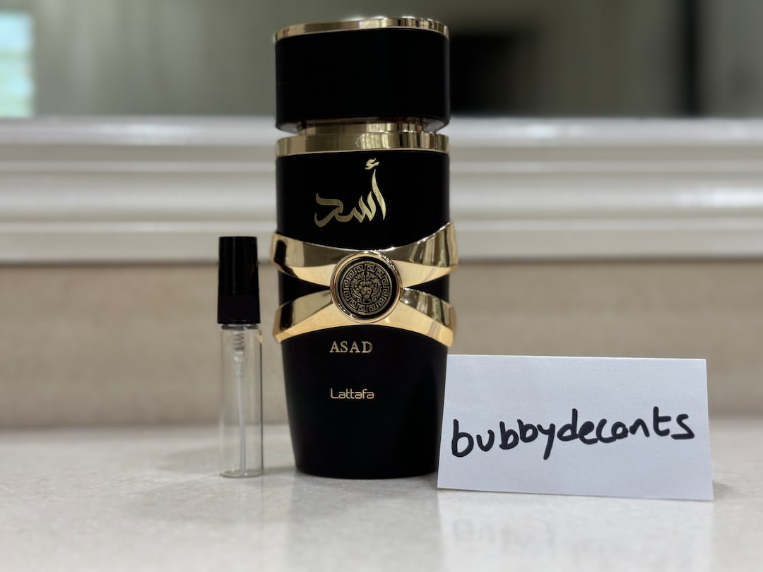 Lattafa Asad 5ml Sample Decant - Etsy