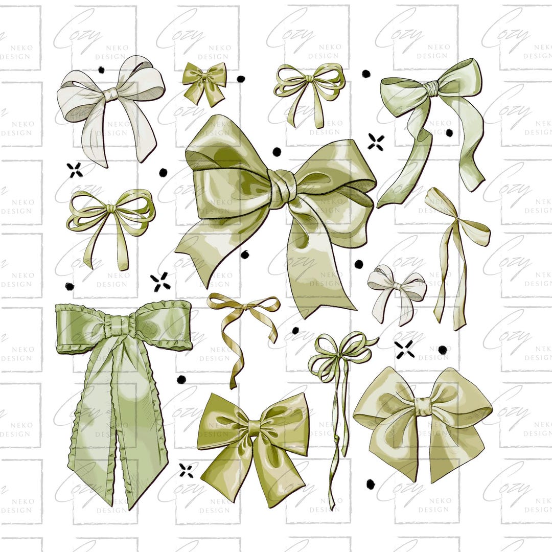 Coquette Bows Png, Bows Png File, Bows Latte Girls, Coquette Aesthetic ...