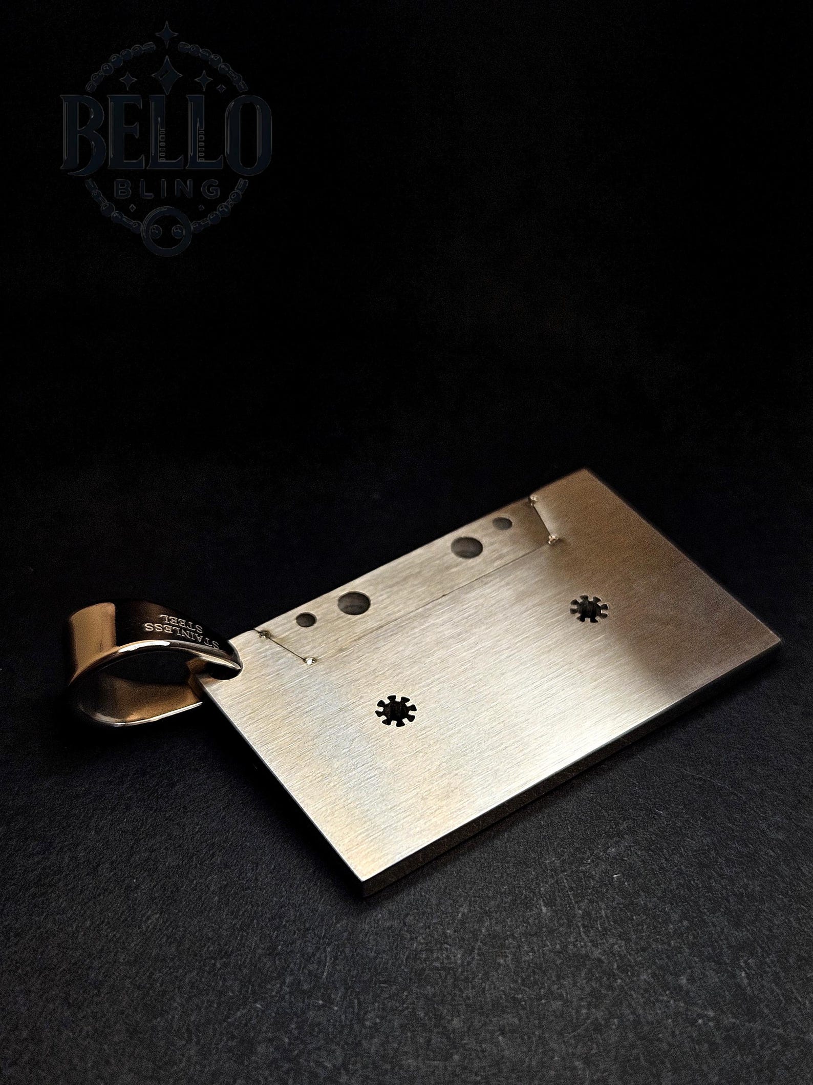 Silver Cassette Tape Pendant Necklace - Retro Music Jewelry, Stainless ...