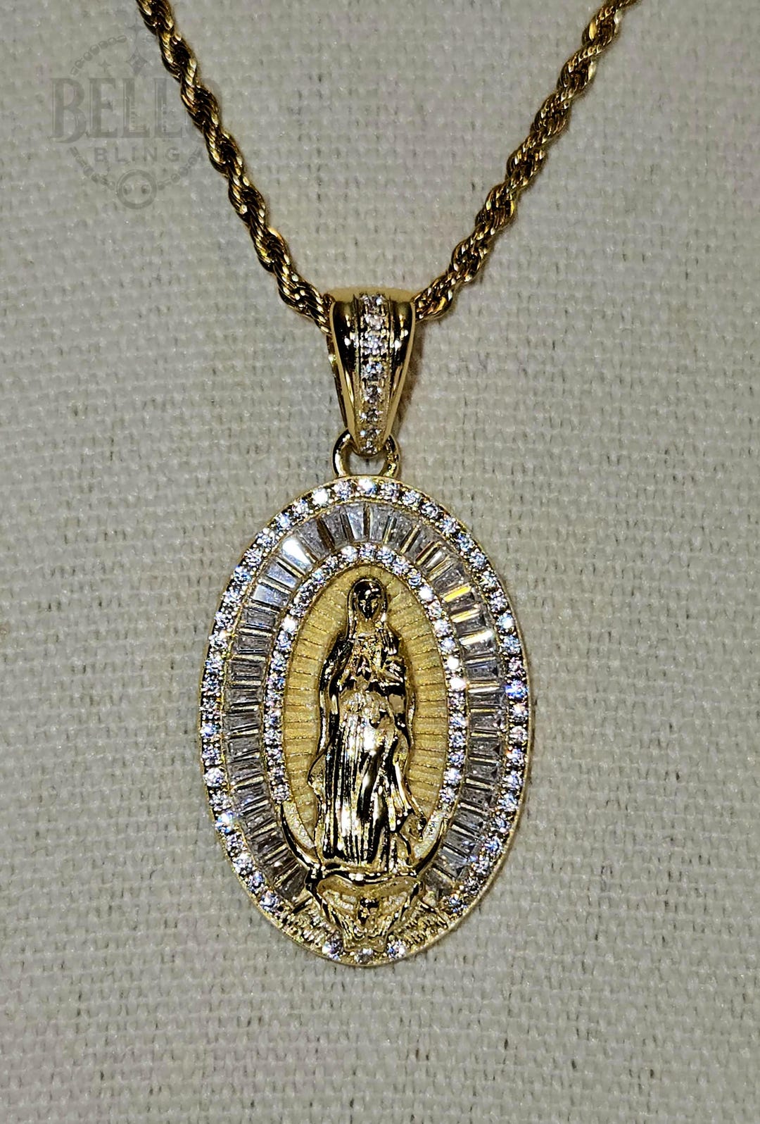 Blessed Virgin Mary Pendant – Catholic Jewelry, Gift for Her - Etsy
