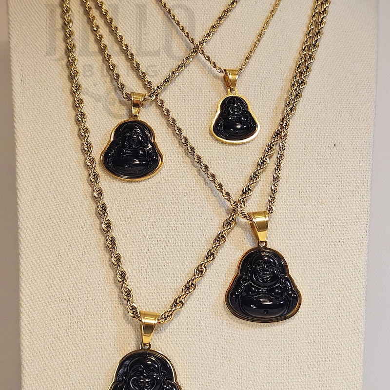 Bling Buddha Pendant - Etsy