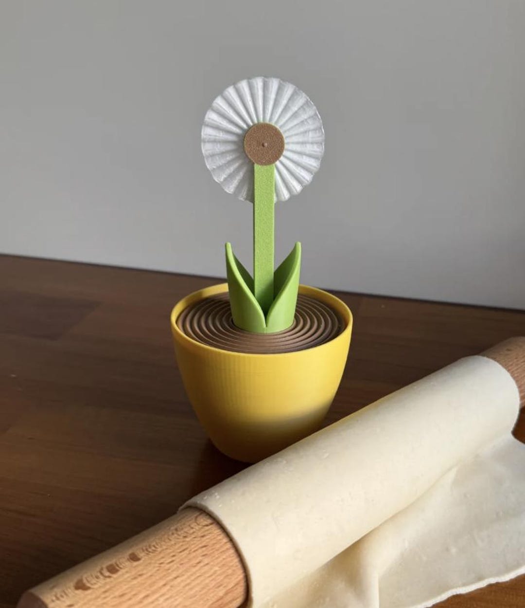 Daisy Pasta Wheel Cutter–3d Printed Dandelion Ravioli Tool|cute Flower ...