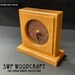 Arts & Crafts Mission Style Clock - Etsy