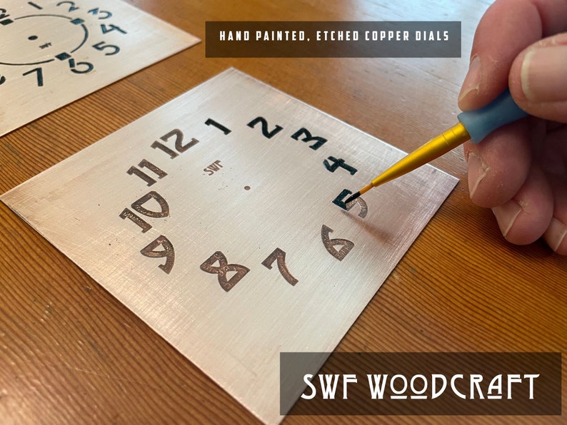 Arts & Crafts Mission Style Clock - Etsy