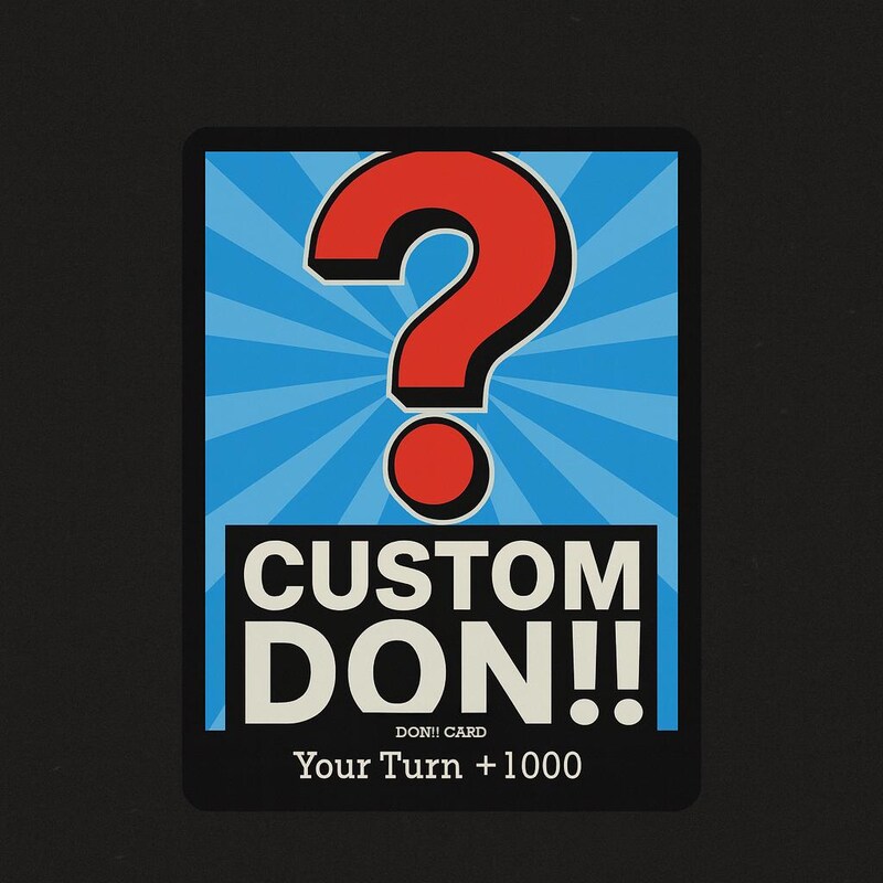 Custom Don One Piece Cards - Etsy