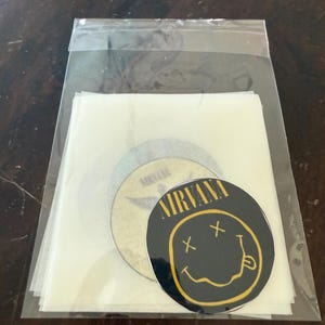 Nirvana, Oasis, and Green Day Edible Cupcake Toppers - Rock Legends on ...
