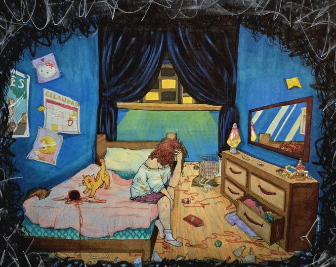 The Mess - Poster Print - Etsy