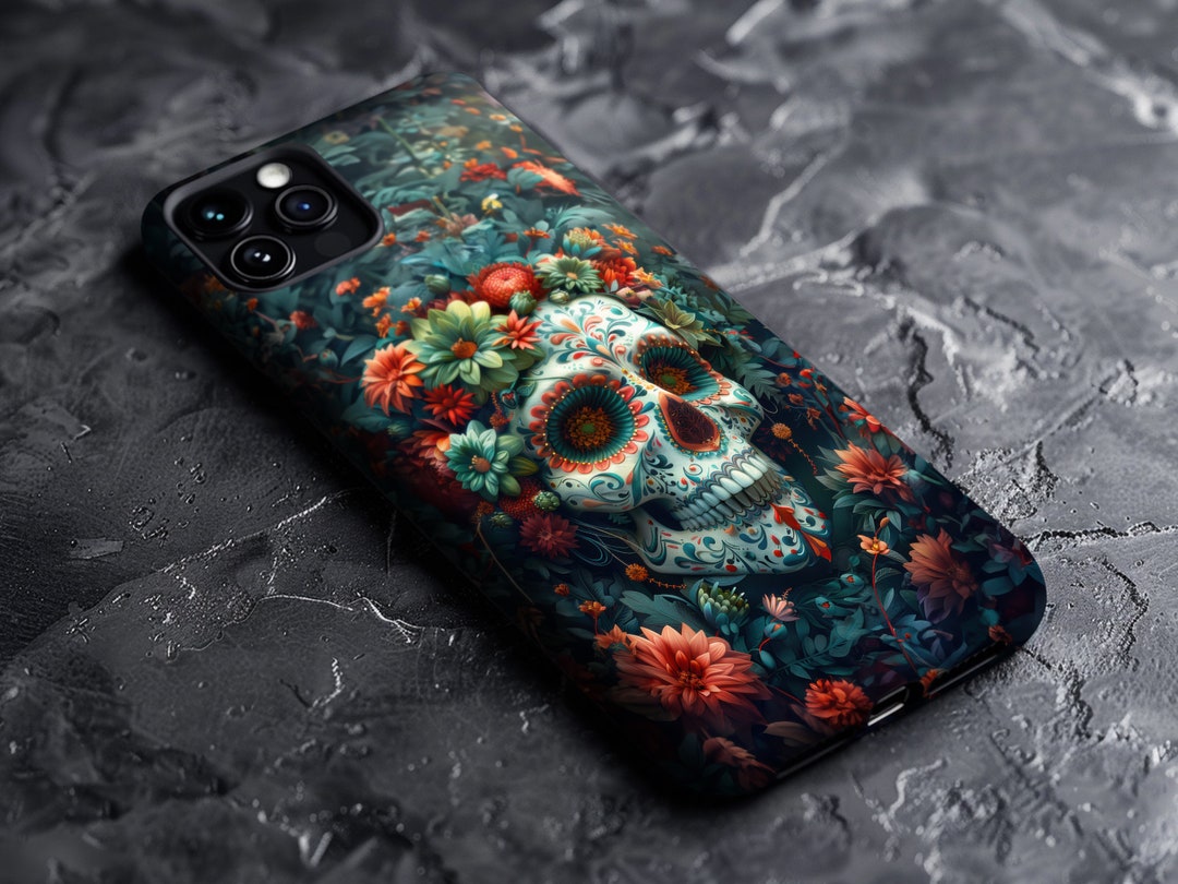 Magsafe iPhone Case, Skull Phone Case, Skull Print Phone Case, Magsafe ...