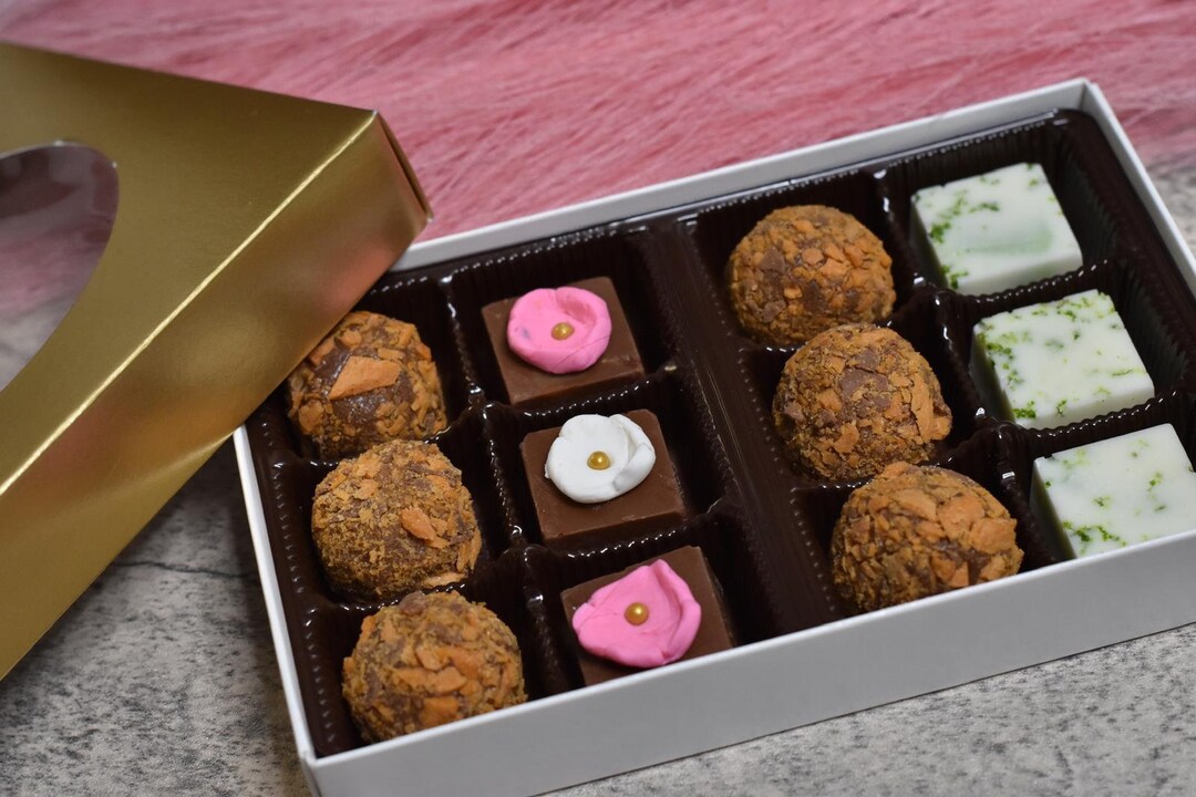 12 Piece Brigadeiro Box - Etsy