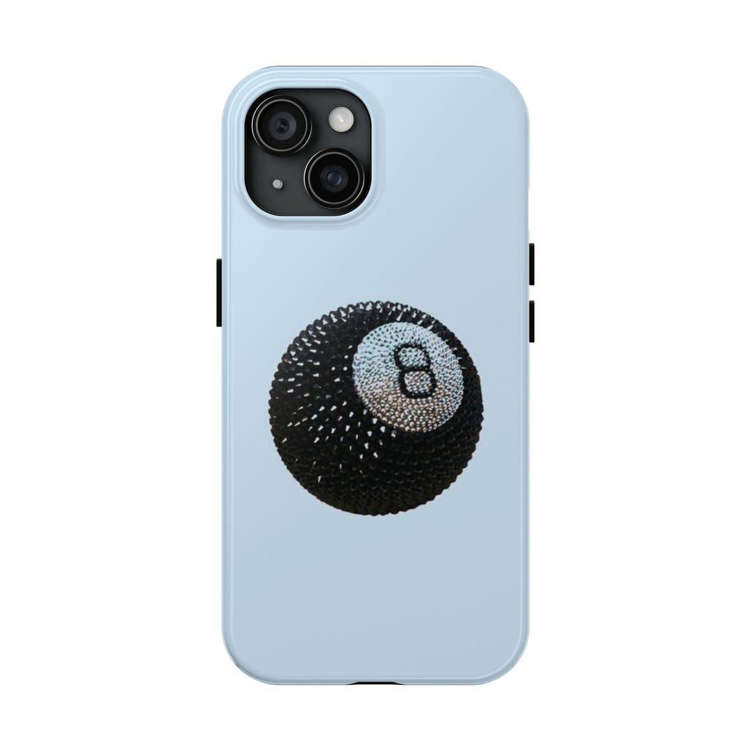 Retro 8 Ball Phone Case: Lucky Disco Design - Etsy