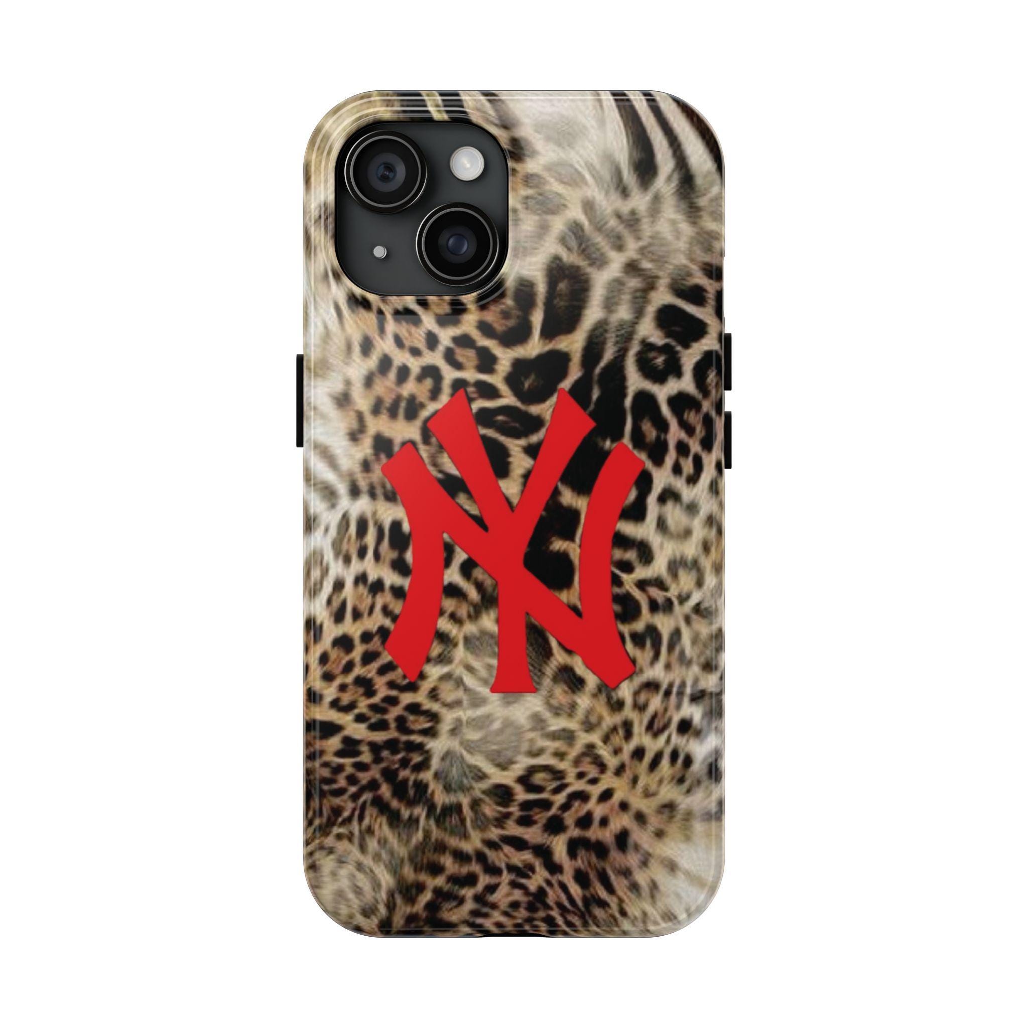 Red NYC New York Animal Print Cheetah Leopard iPhone & Galaxy Case - Etsy