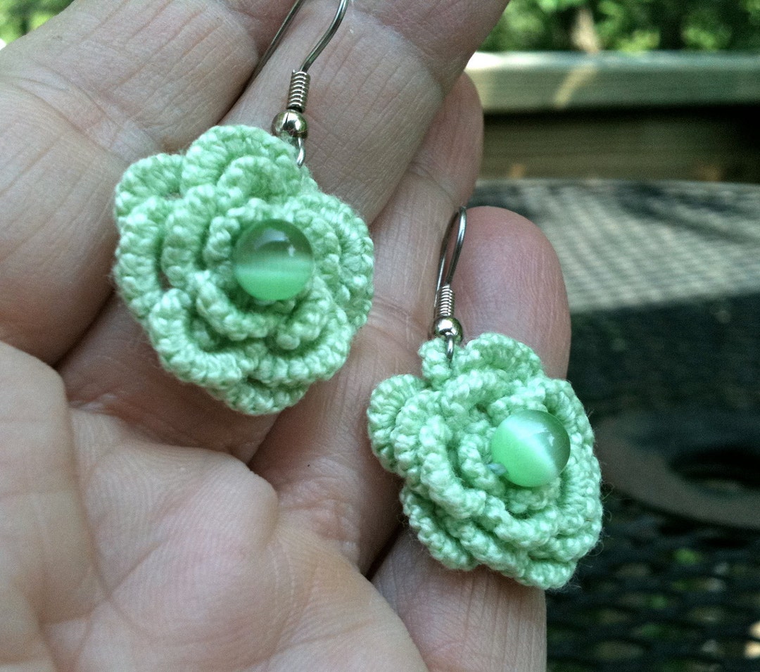 Digital Download - PDF Tatting Pattern - 3D Tatted Rose - Etsy