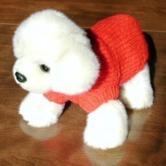 Immediate Download PDF Knitting Pattern for the Basic Dog | Etsy