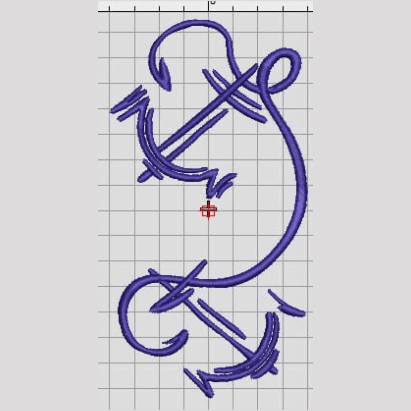 Machin Embroidery Design,dst File,marine Embroidery Files for Napkins ...