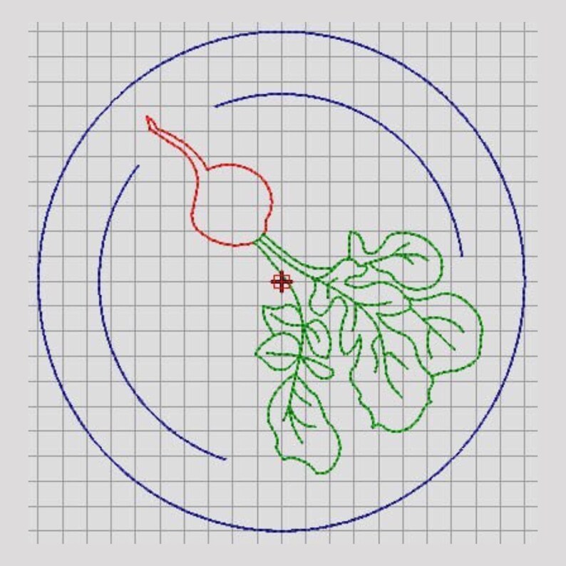 Machin Embroidery Farmhouse Design Vintage Embroidery Files for Table ...