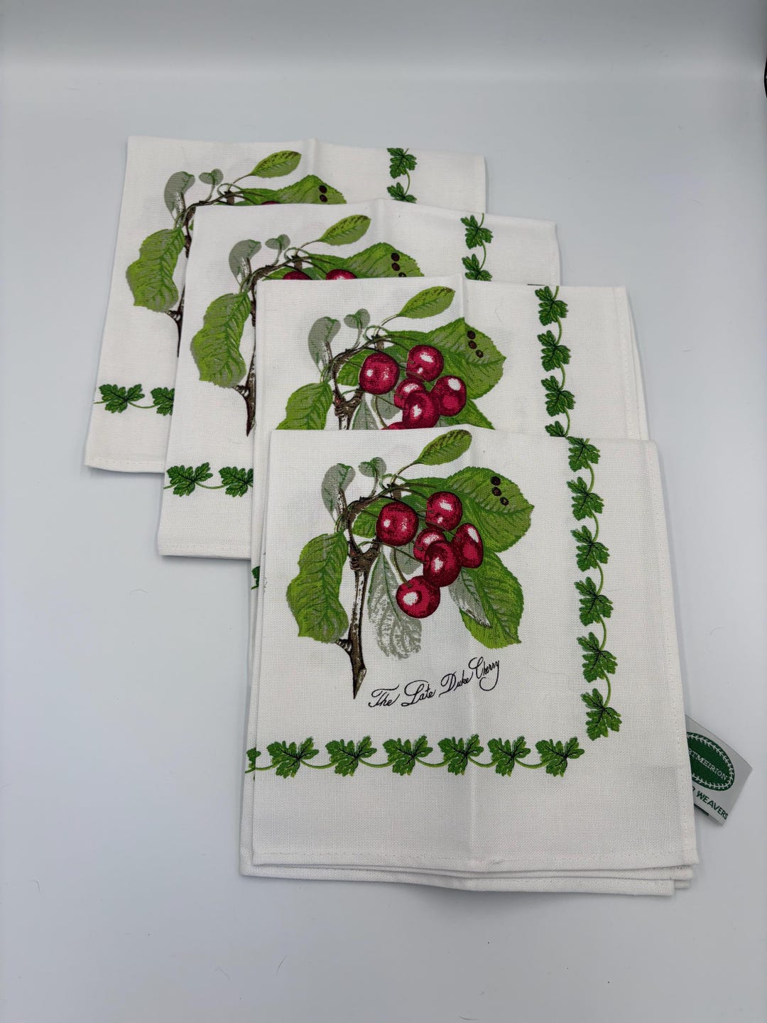 Portmeiron Pomona Fruit Collection Cotton Napkins, Set of 4 - Etsy