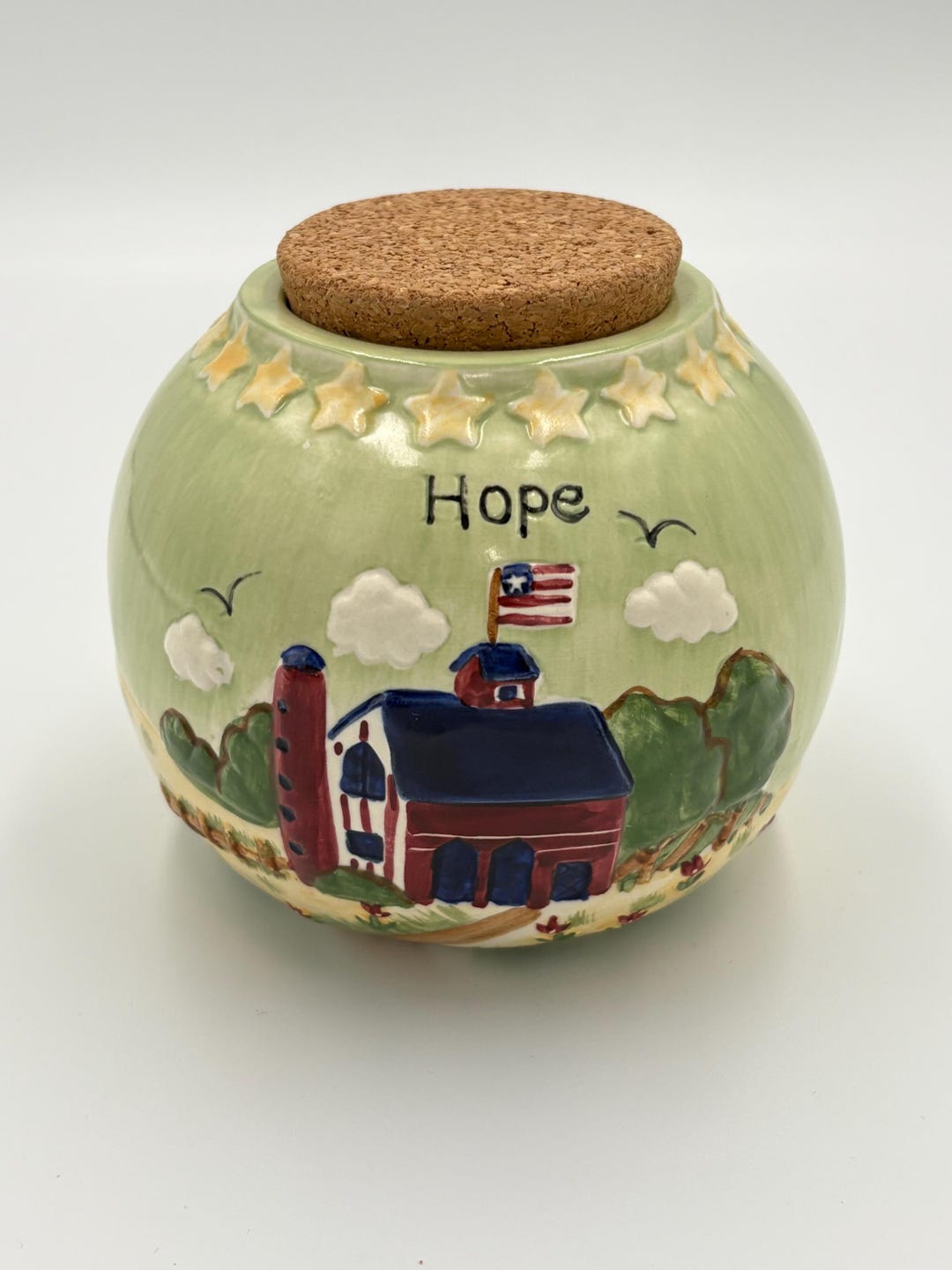 Americana Themed Hope Jar by Country Gatherings Collection - Etsy