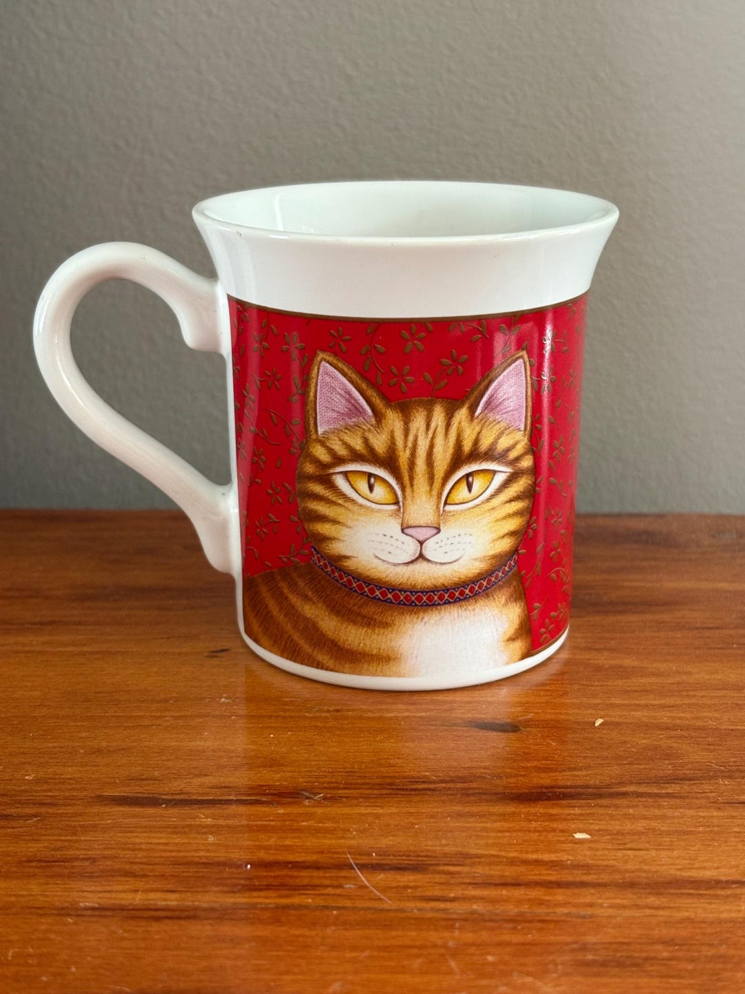 Vintage 1987 Hallmark Cat Mug Coffee Cup - Etsy