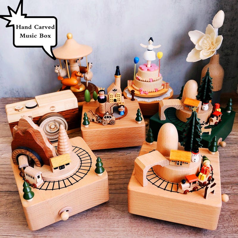 Music Box Toy - Etsy