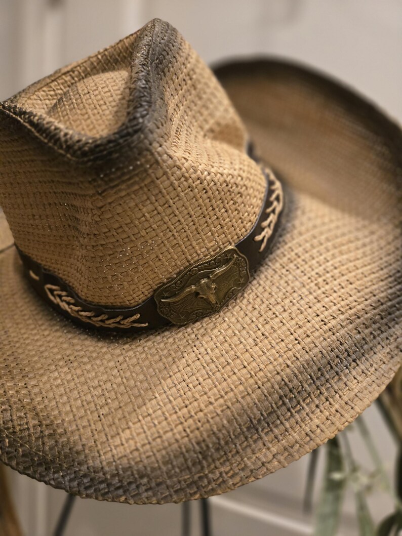 Western Lariat Rope Wreath With Cowboy Hat: Farmhouse Decor (26x26) - Etsy