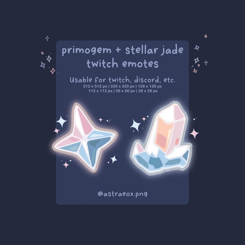 Genshin Impact Honkai Stair Rail Primogem and Stellar Jade Emotes ...