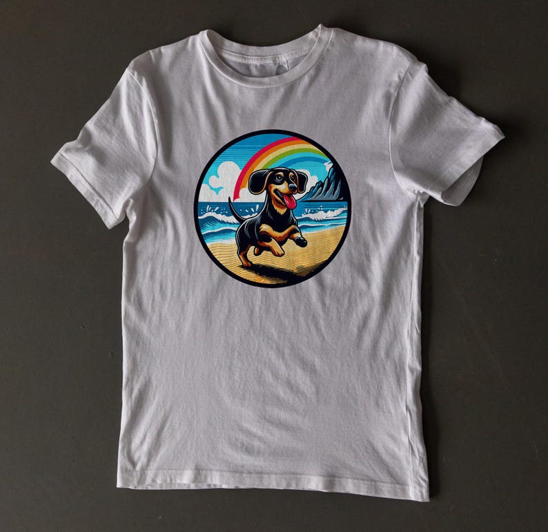 Dachshund T-shirt - Cute Doxie Dog Lover Gift - Fun & Adorable Tee for ...