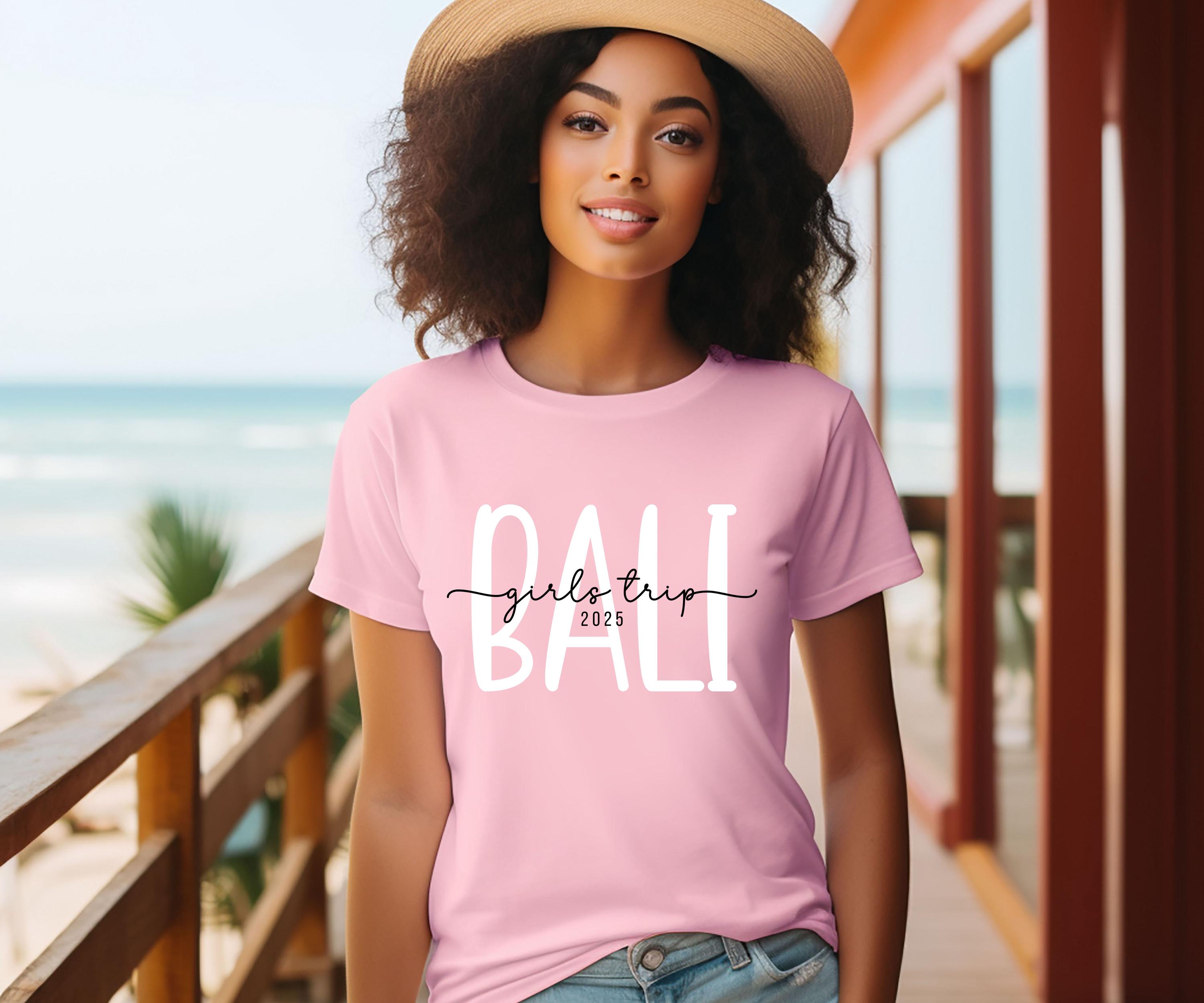 Girls Trip Bali 2025 Shirt, Bali Adventure Unisex, Best Friends Girls ...