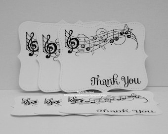 Choir thank you card | Etsy