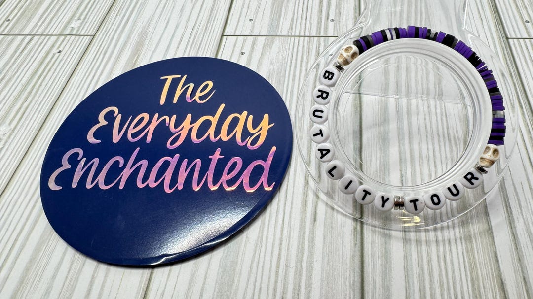 BRUTALITY TOUR Lettered Wrestling Bracelets Rhea Ripley - Etsy