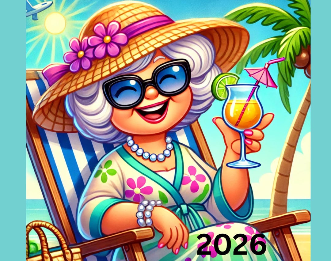 Funny Retirement Wall Calendar 2026, Retirement Gift for Women - Etsy