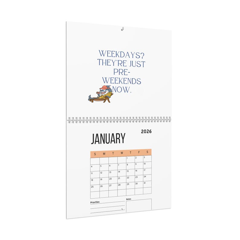 Funny Retirement Wall Calendar 2026, Retirement Gift for Women - Etsy