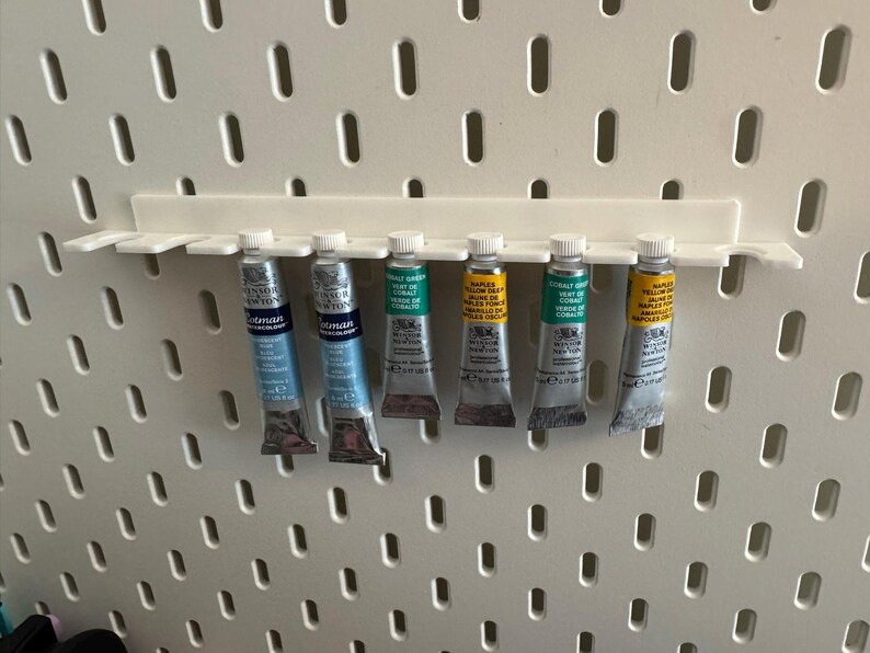 Winsor & Newton Paint Tube Holder for IKEA Skadis Organizer 5, 8 Ml ...