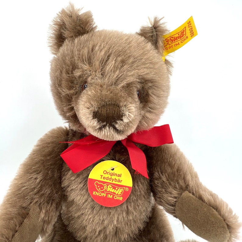 Steiff Germany Mask Original Teddy Bear 1970s Brown Mohair Plush 26cm ...