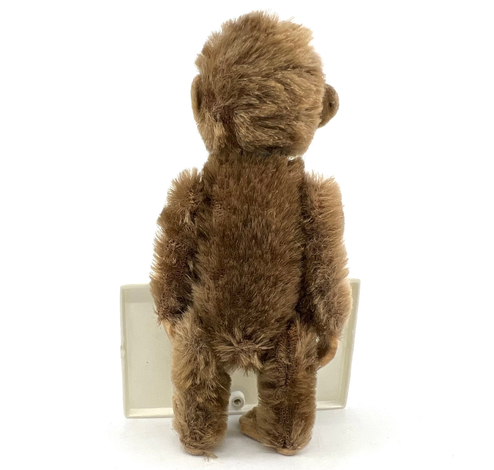 Schuco Germany Monkey Perfume Miniature Brown Mohair Plush Jointed ...