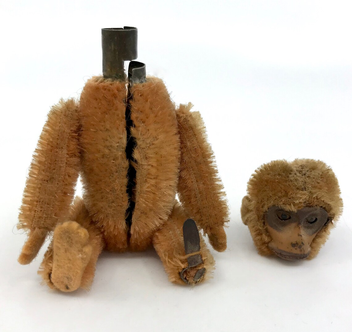 Antique Schuco Germany Monkey Powder Compact Art Deco 1920s Vanity Case ...