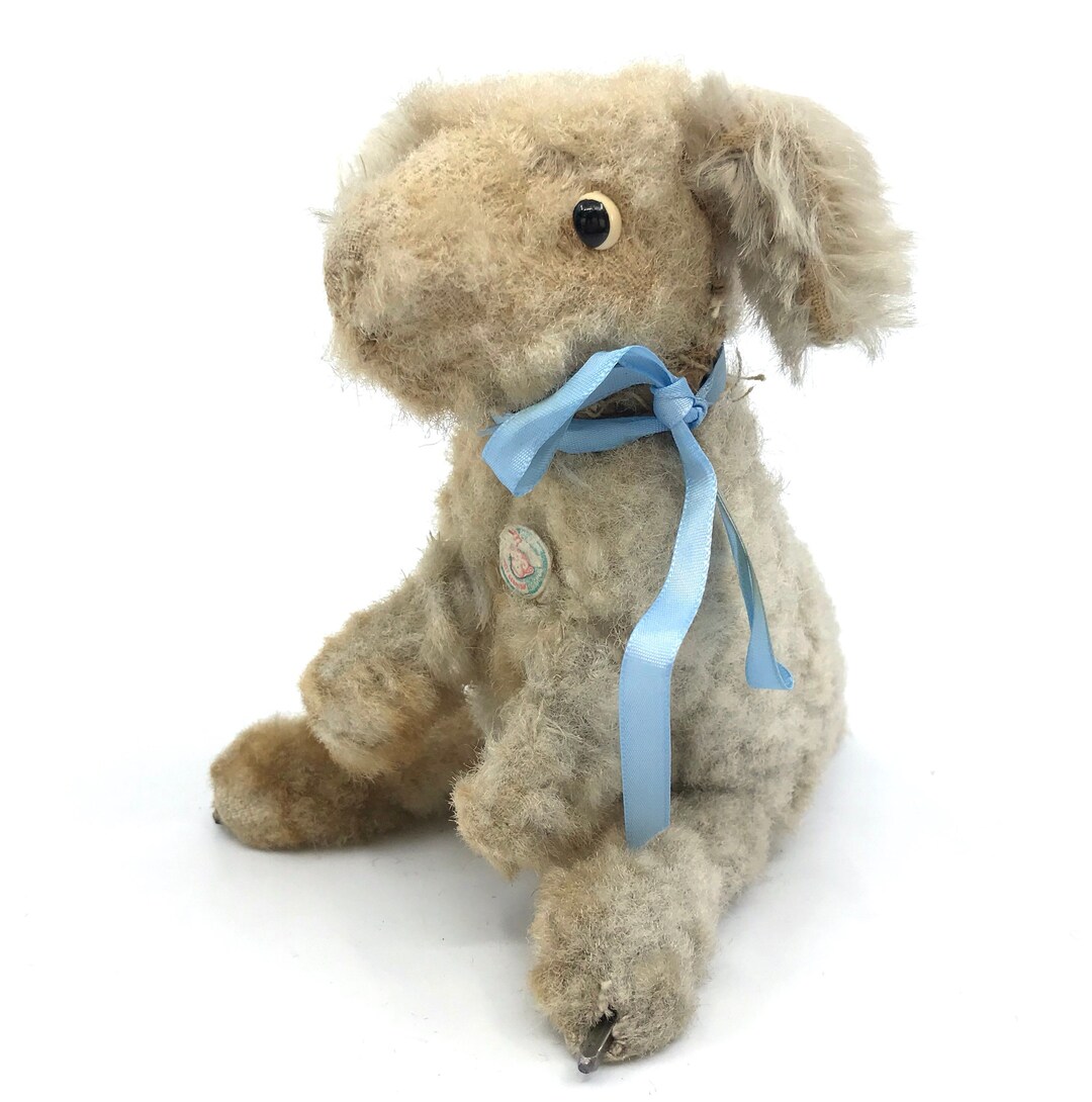 Max Carl Germany Wind up Plush Dog Flips 1950s Original Tag 5 - Etsy