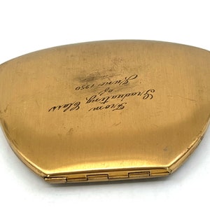 Elgin American Antelope Powder Compact 1950 Engraved Grad Message ...