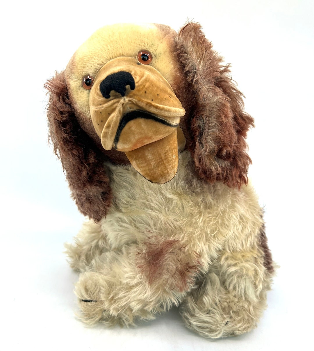 Steiff Cockie Cocker Spaniel 1958 Big Dog 30cm 12 Inches Mohair Plush ...