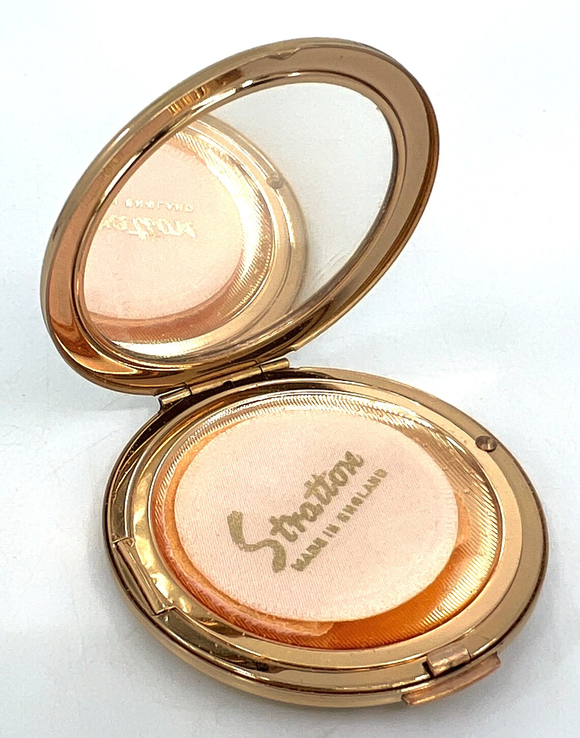 Stratton Powder Compact RMS Queen Mary Ship 1960s Unused With Miladys ...