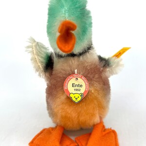 Steiff Colorful Duck Ente 1952 Historic Mini 1996 Mohair Plush ID ...