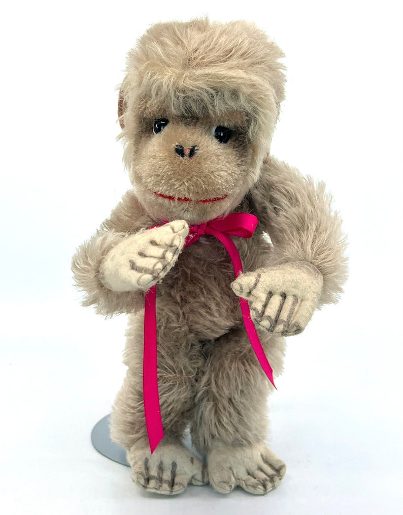 Carl Moritz CMB Monkey 1950s 11 Inches Jointed Chimp Mohair Plush East ...