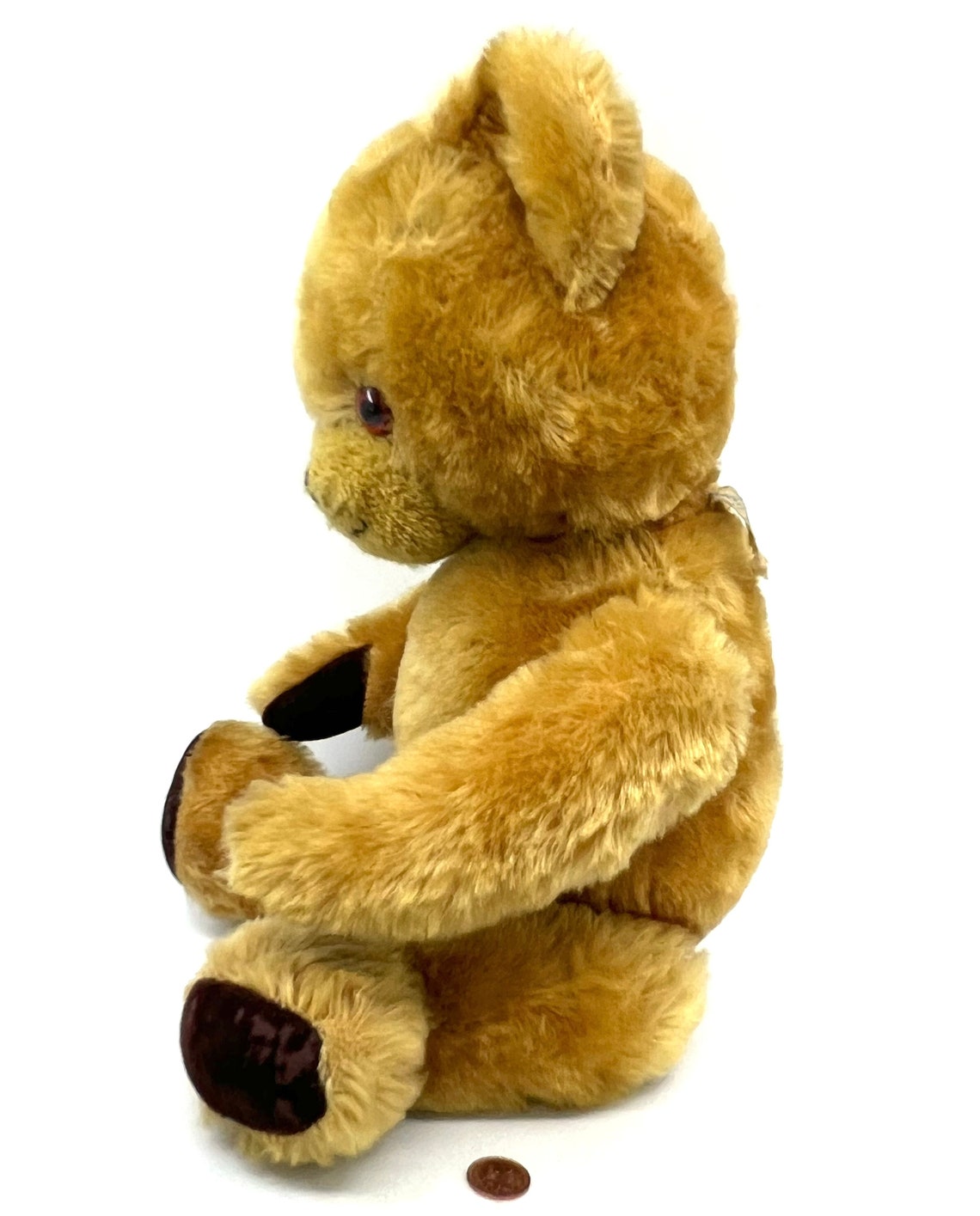 Pedigree Ireland Teddy Bear 1960s Seam Tag Gold Mohair Bells - Etsy