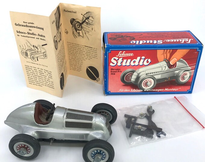 Schuco Studio Diecast Race Car 1050 Mercedes Grand Prix 1936 US Zone ...