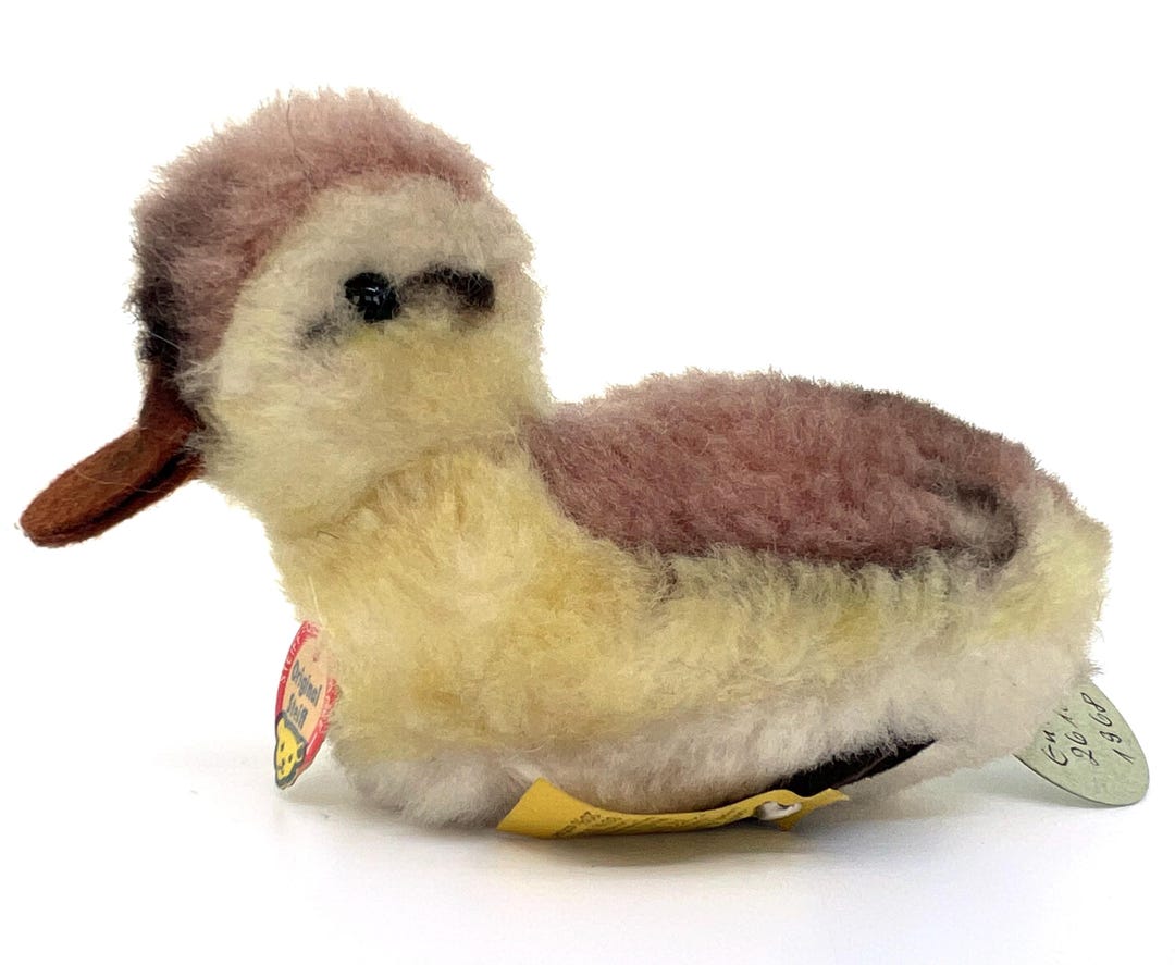 Steiff Duckling Duck 1968 Official Archive Sample ID Button and Tags 10 ...