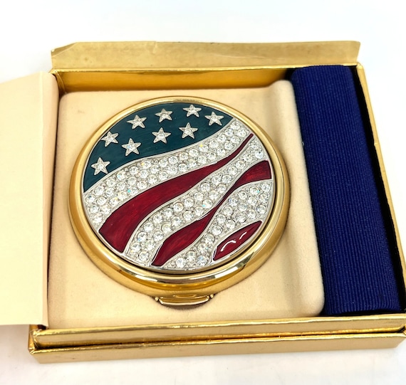 Estee Lauder Pressed Powder Compact 1994 America the … - Gem