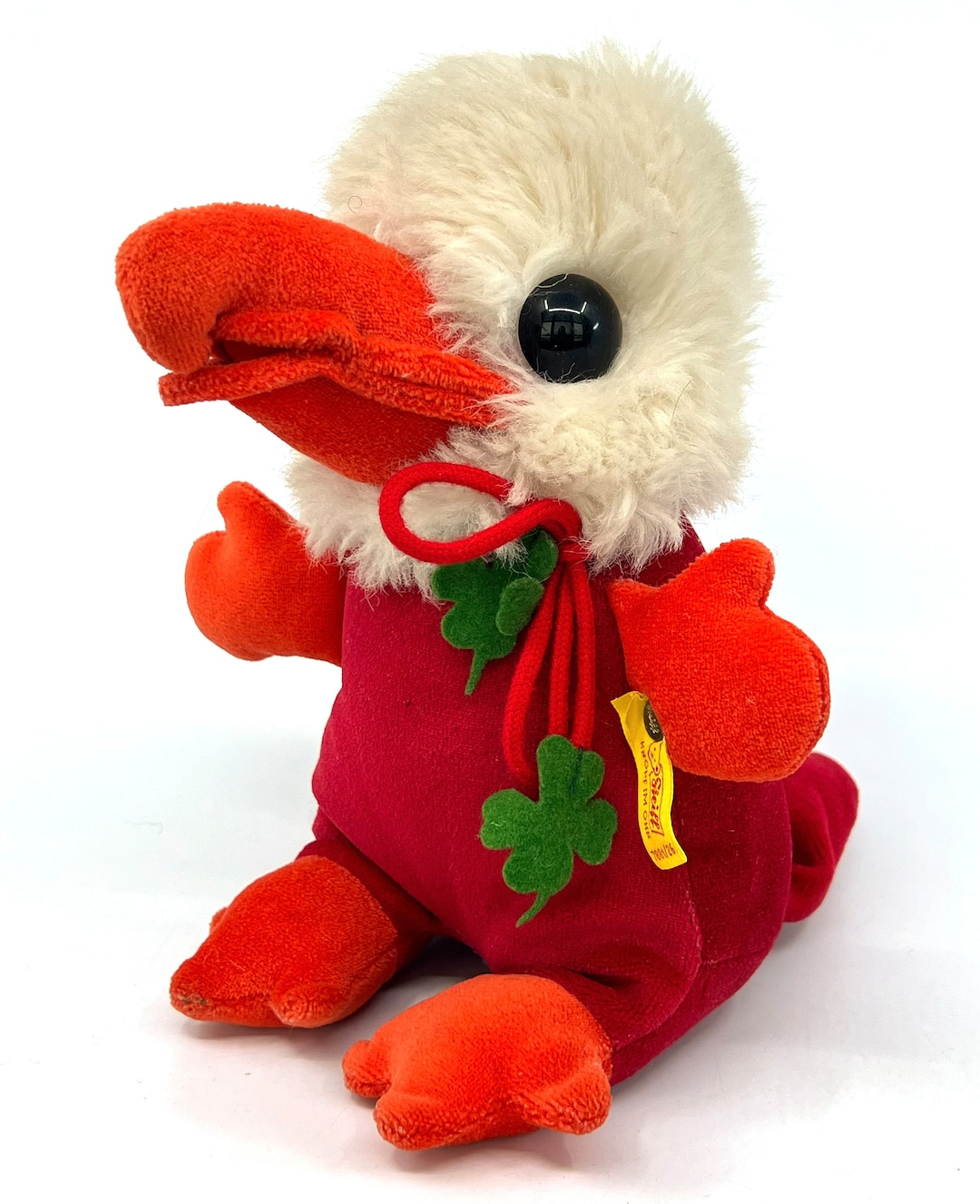 Steiff Poppy Bird Eagle 1984 Plush and Velour ID Button and Tag 26cm 10 ...
