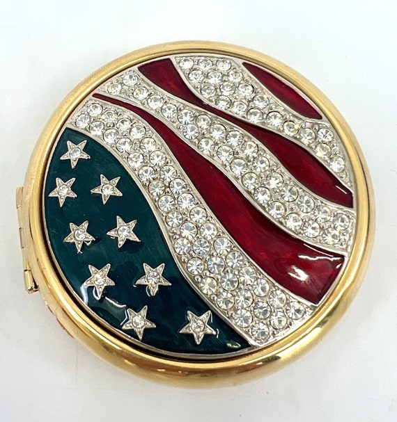 Estee Lauder Pressed Powder Compact 1994 America the … - Gem